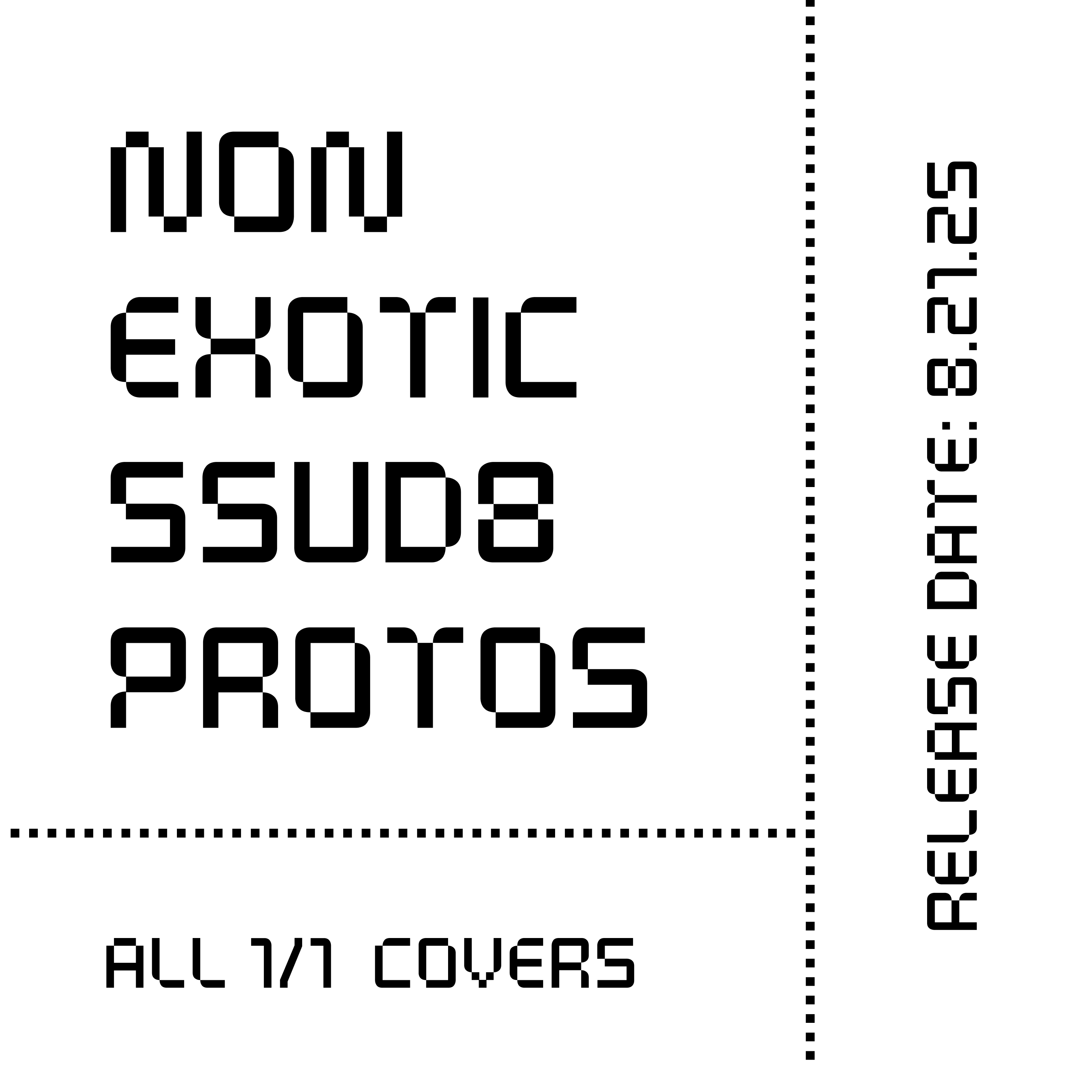 Non-Exotic SSUD8 mystery Proto Covers – Hatch Golf Co