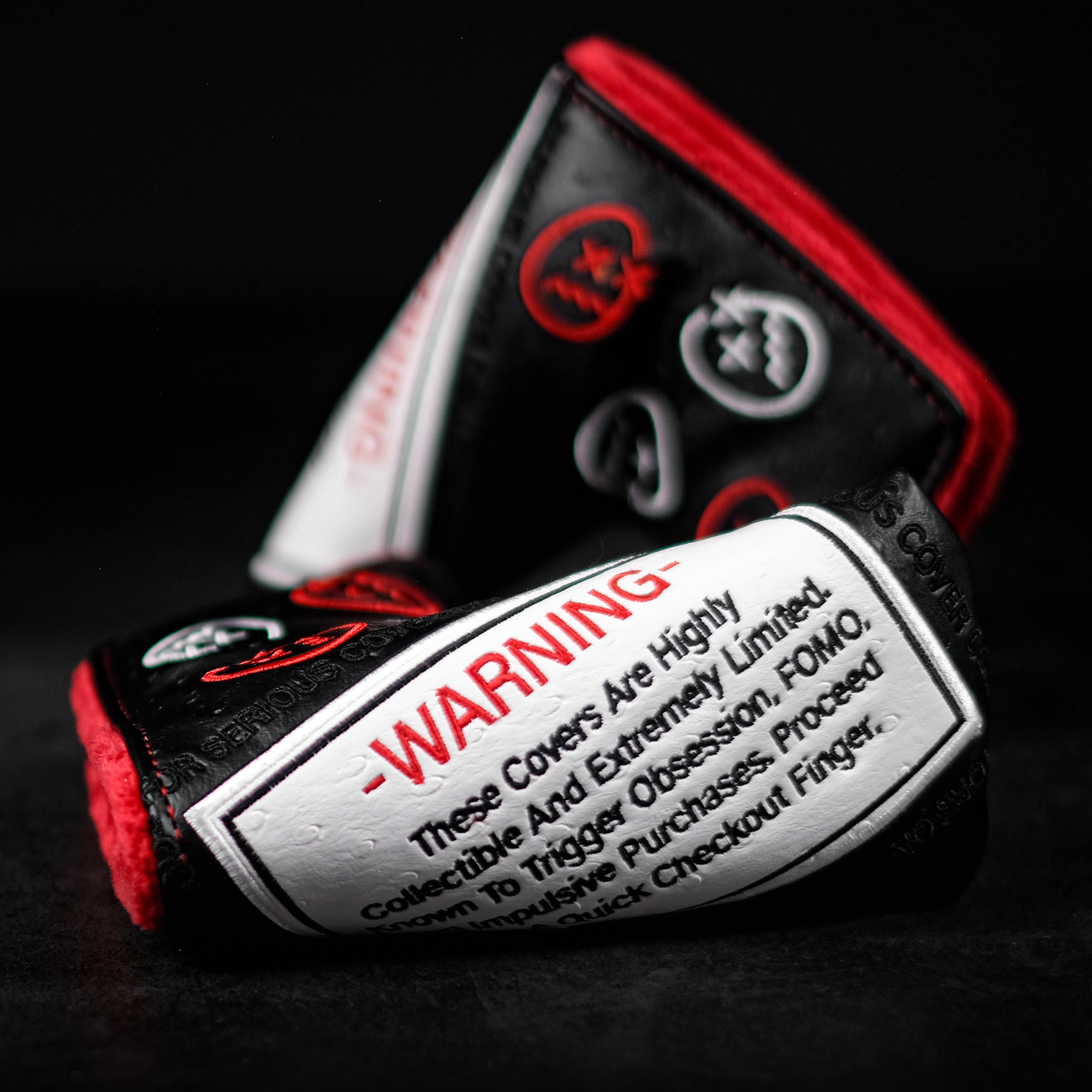 Warning Sign Blade Cover – Hatch Golf Co