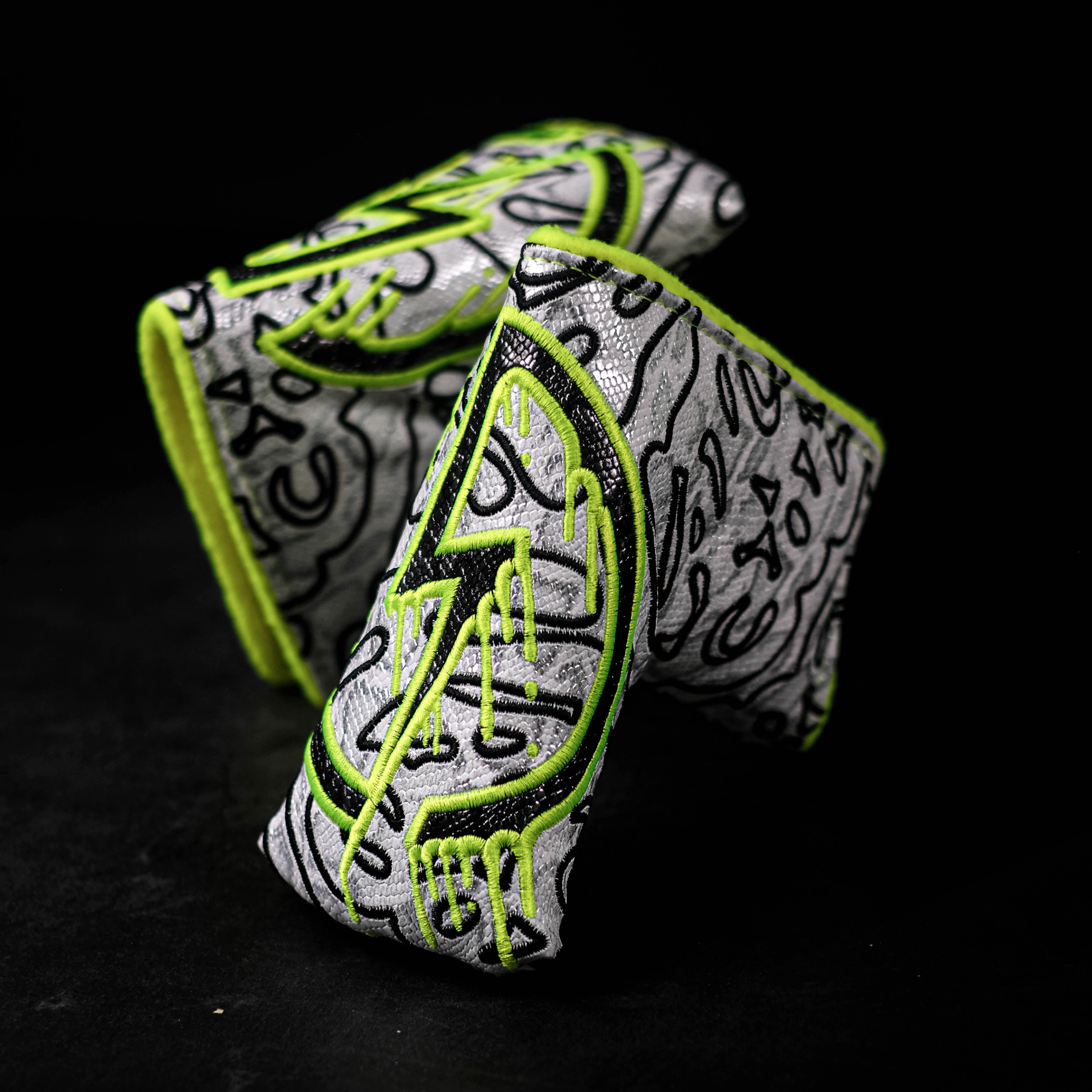 Electric Snakepit Neon Drip Blade Cover – Hatch Golf Co