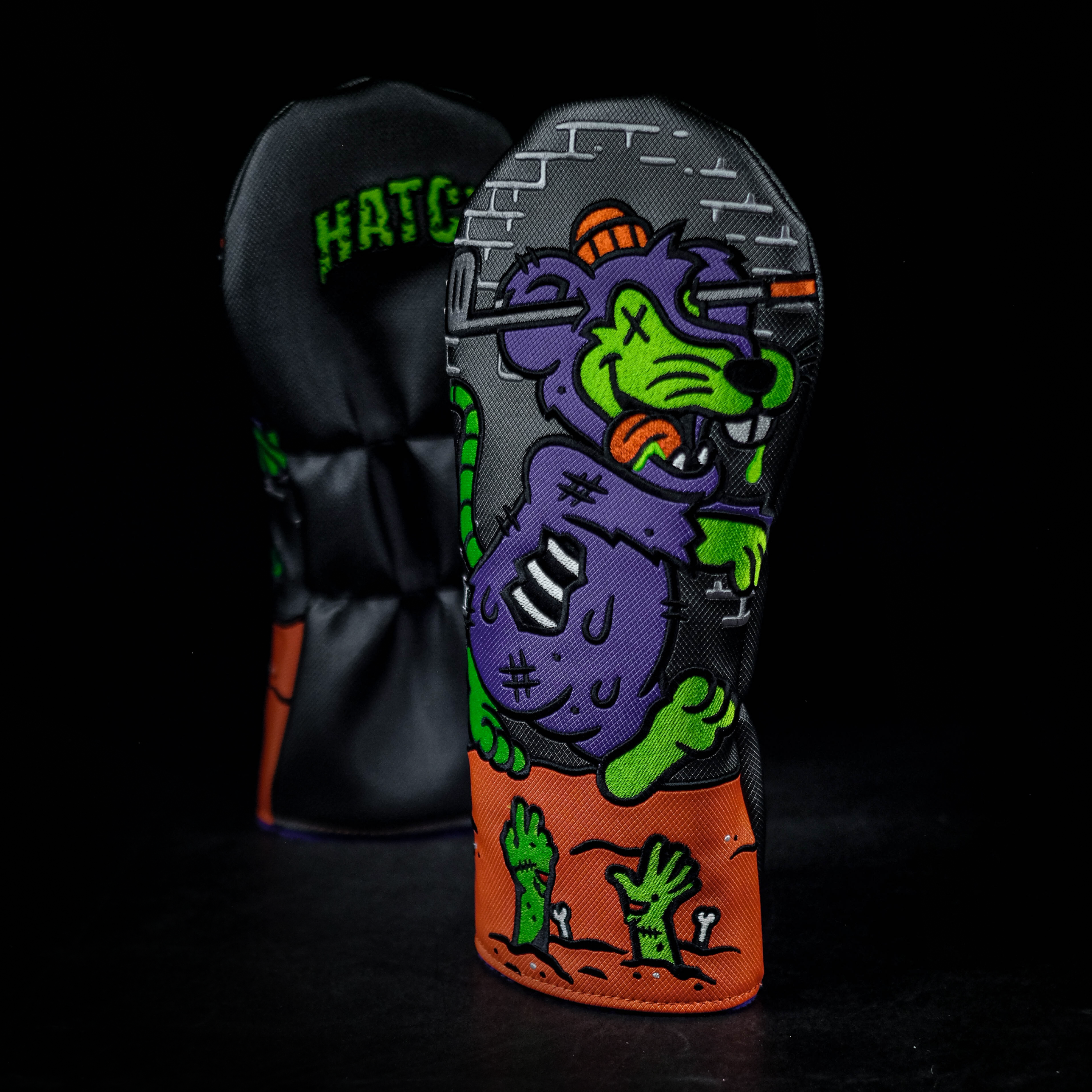 Graveyard Smash! Roscoe Driver Cover – Hatch Golf Co